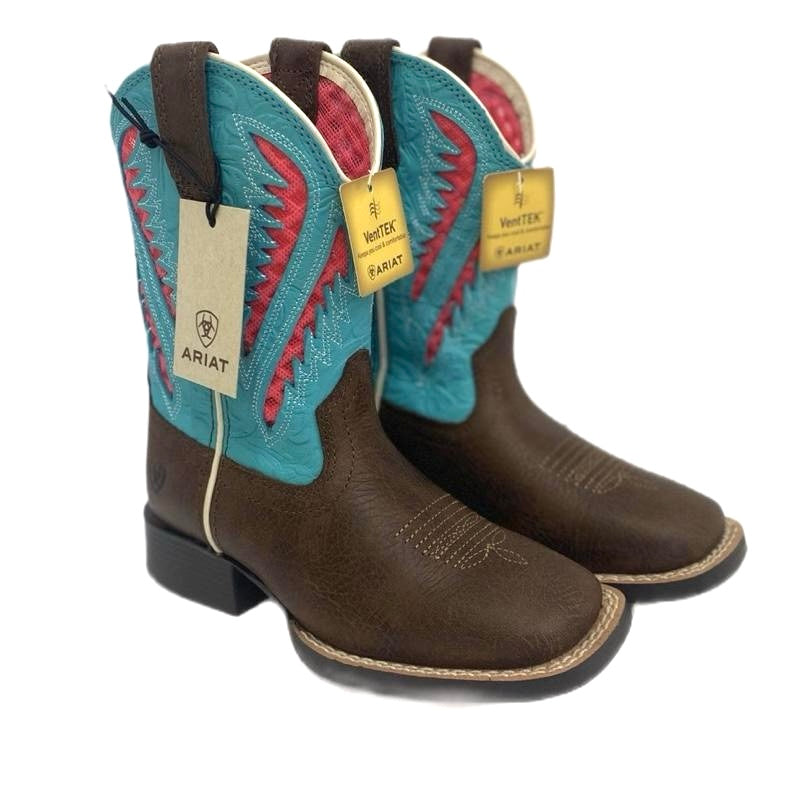 Kids Ariat Quickdraw VenTEK Western Boot 10061194 – The Boot Store