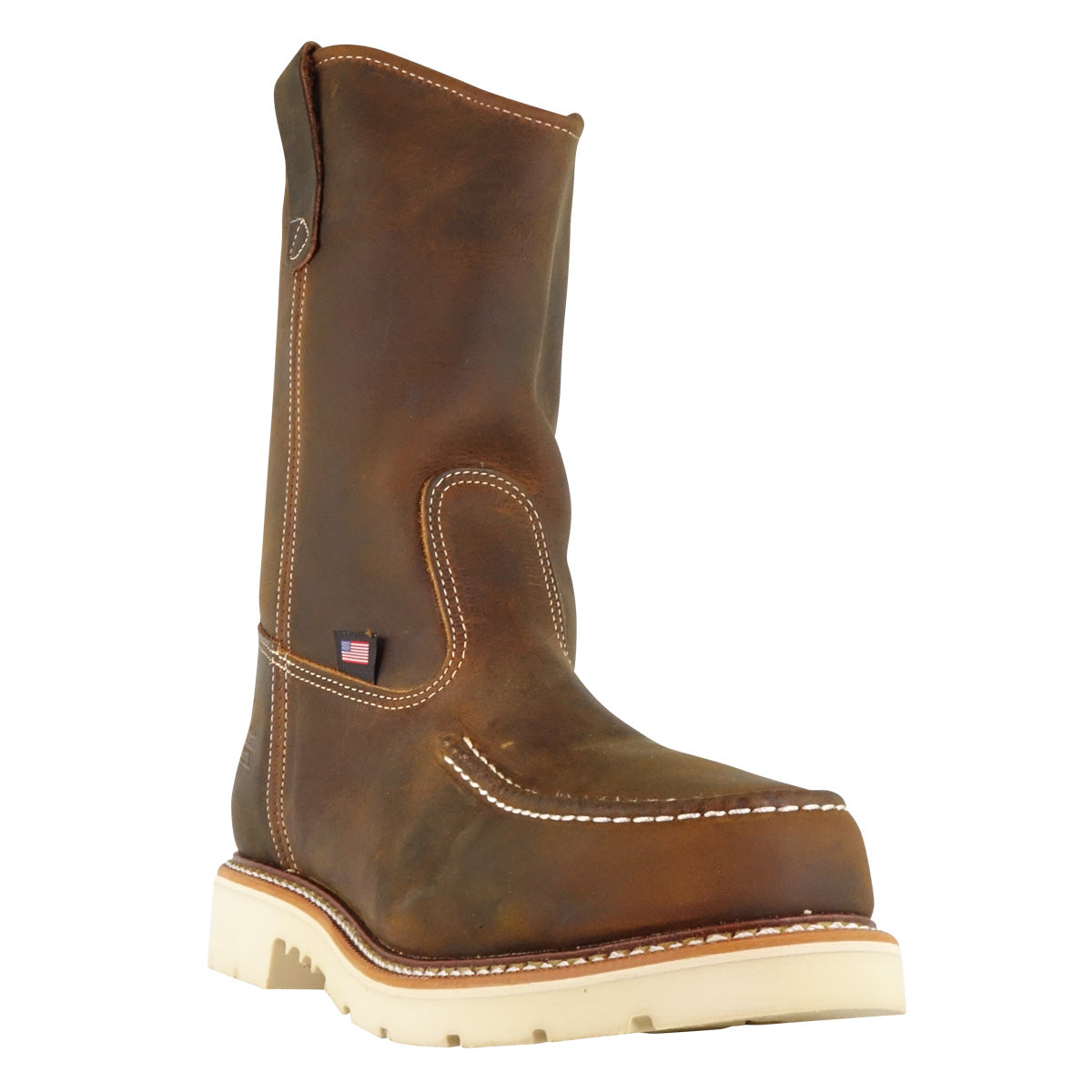 Thorogood - 11″ TRAIL CRAZYHORSE SAFETY TOE – MOC TOE - 804-3311 – The ...